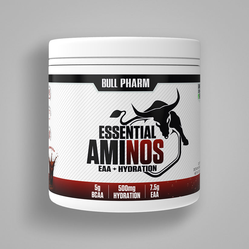 Essential Aminos | EAA + BCAA Hydration & Muscle Supplement – Bull Pharm